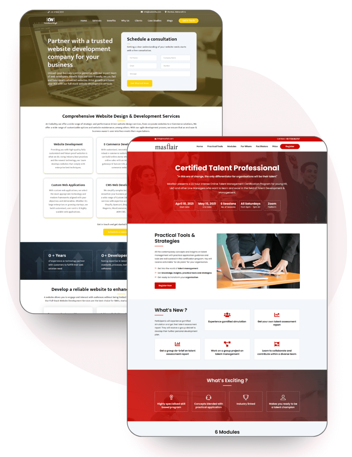 Custom Landing Page Design Services | Drive Leads & Sales - Jetup33